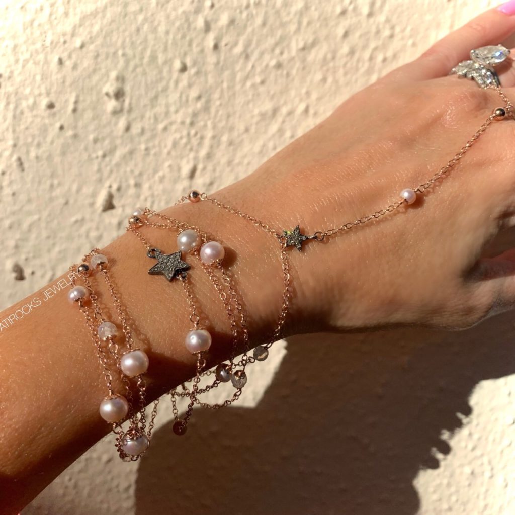 Hand Chains Jewelry - TatiRocks Jewelry